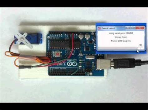Servo Motor Control From PC YouTube