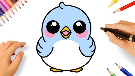 Comment Dessiner Un Oiseau Mignon