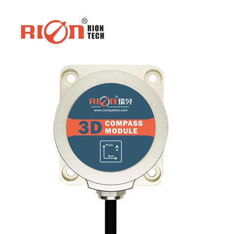 Ip67 Azimuth Compass Magnetic Heading Sensor For Antenna Rov Mining