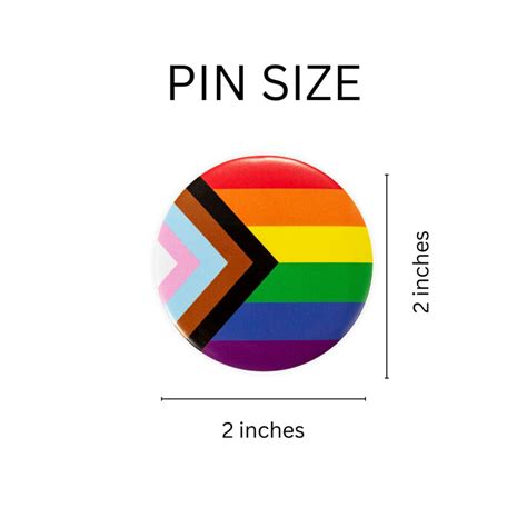 Bulk Daniel Quasar Progress Pridebutton Pins Lgbtq Gay Pride Awareness We Are Pride