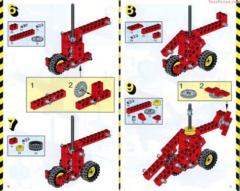 Lego 8024 Universal Building Set Instructions And Parts List