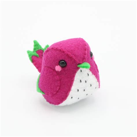 Felt Dragonfruit Bird Plush Arplush