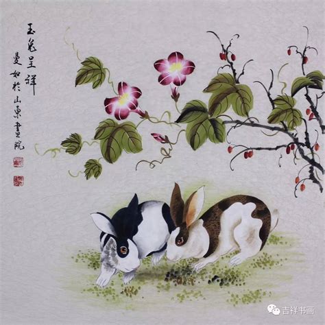 玉兔呈祥图片大全 汉服 成祥 大山谷图库