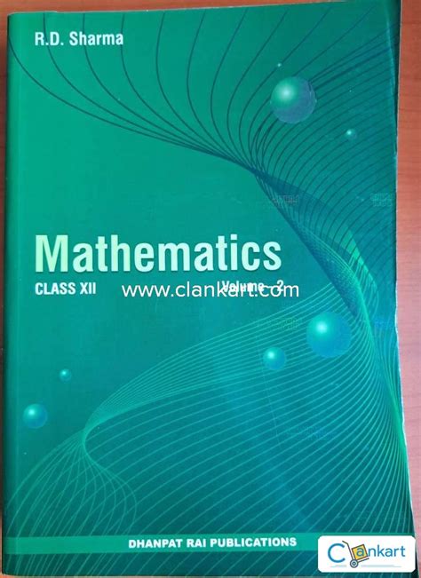 Buy Mathematics For Class 12 Set Of 2 Vol Examination 2020 2021 Book In Excellent Condition