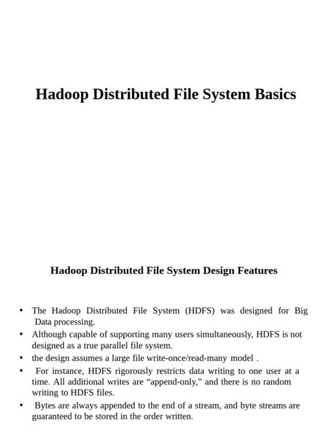 Hadoop Module1 Pdf Apache Hadoop Map Reduce