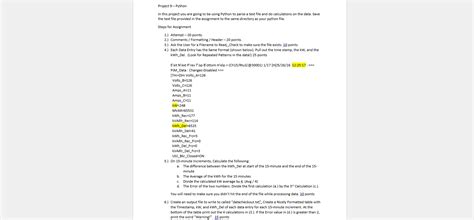 Solved Project 9 Python In This Project You Are Going To