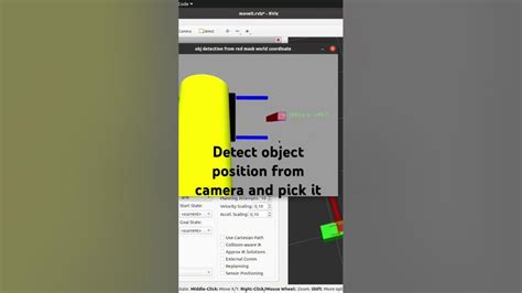 How To Detect Object Position With Opencv And Pick It With 6 Axis Robot Robot Robotics Opencv