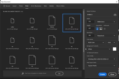 How To Create New Document In Photoshop