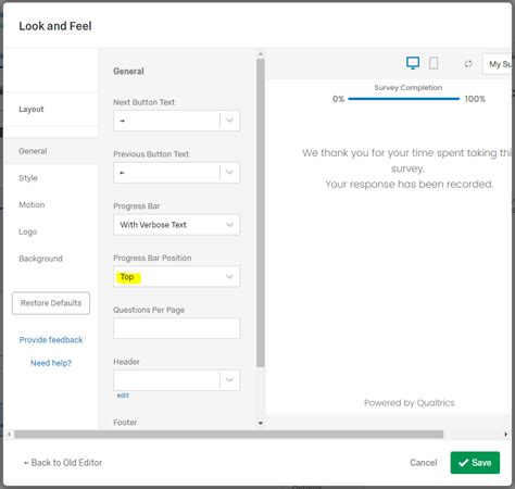 Progress Bar Customization XM Community