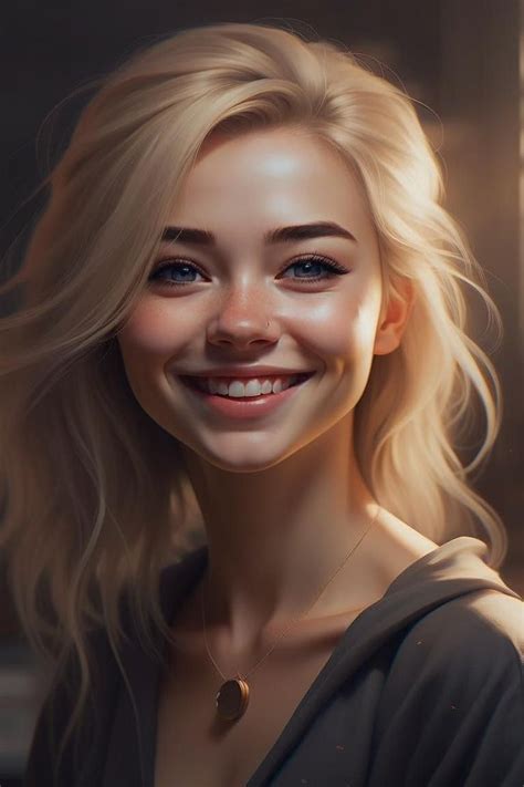 Улыбка в 2024 г Цифровой портрет Портрет Портреты девушек