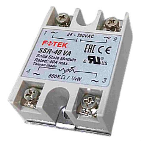Ssr Single Phase 75 A Output Current Ssr 75da H Uae