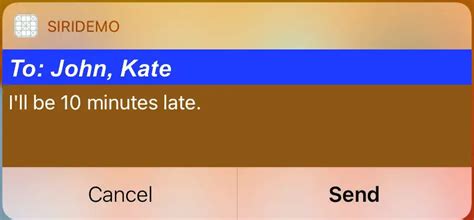 Customizing The SiriKit Intent User Interface Answertopia