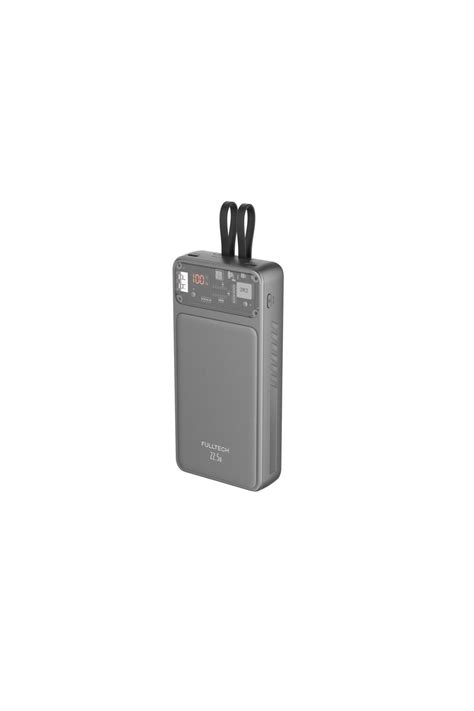 Fulltech Dijital Lcd 22 5w Fast Hızlı Şarjlı Powerbank 20000mah