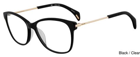 Police Eyeglasses Vpl729 0700 Best Price And Available As Prescription Eyeglasses