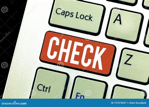 Handwriting Text Check Concept Meaning Mark Click On A Box In Order To Select A Particular