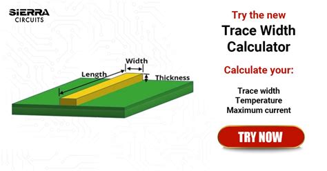 Sierra Circuits On Linkedin Try The Trace Width Calculator To Calculate Your Trace Width