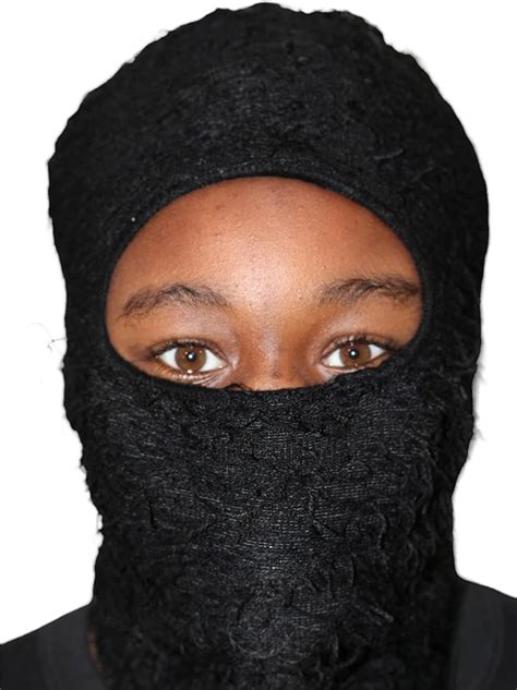 Black Man In Ski Mask