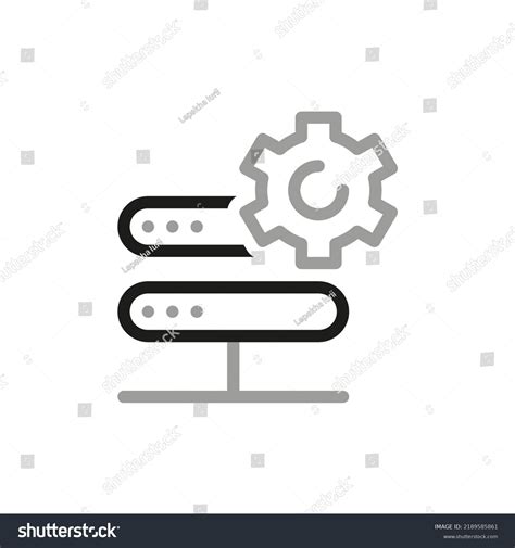 Big Data Analysis Thin Line Icon Stock Vector Royalty Free 2189585861 Shutterstock