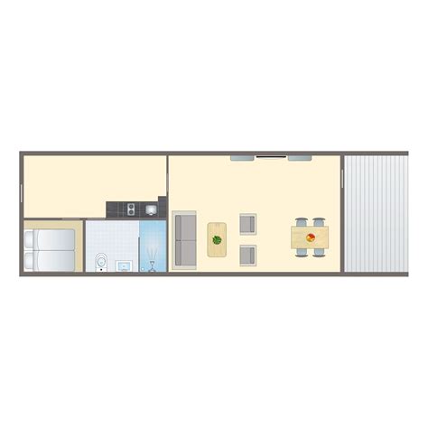 2 4 Person Apartment 2 4b4 On Beach Apartments Fyrklit