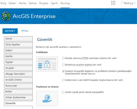 Arcgis Enterprise Için Active Directory Entegrasyonu Portal For Arcgis Esri Türkiye Blogu