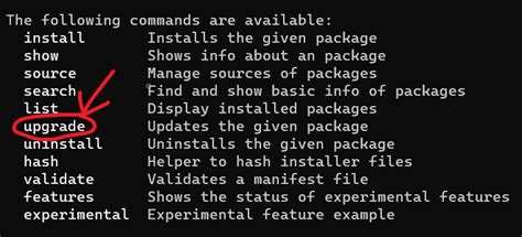 Consistency Upgrade Or Update Issue Microsoft Winget Cli GitHub