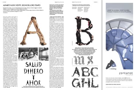 Naked And Dressed Alphabets Signs Of Their Times Domus
