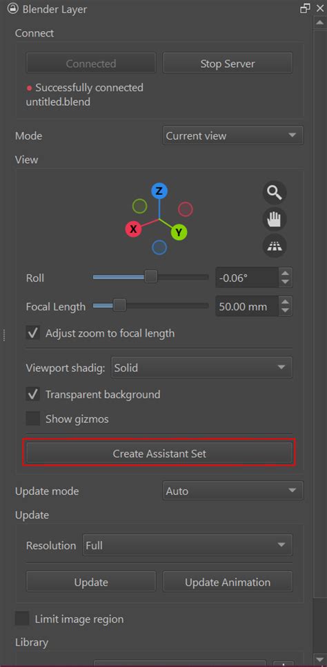 Plugin Blender Layer Live 3d View In Krita Plugins Krita Artists
