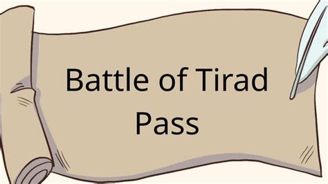 Battle Of Tirad Pass Powerpoint Presentation Pptx