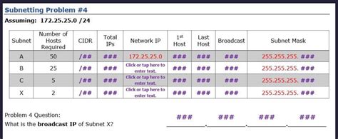 Solved By An Expert Subnetting Problem 4assuming