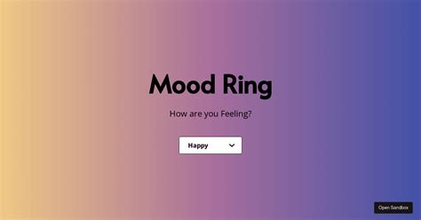 Js Lesson07 Practice Exercise Mood Ring Codesandbox