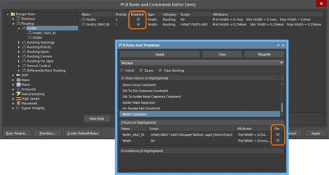 设置和运行drc Altium Designer 24 技术文档