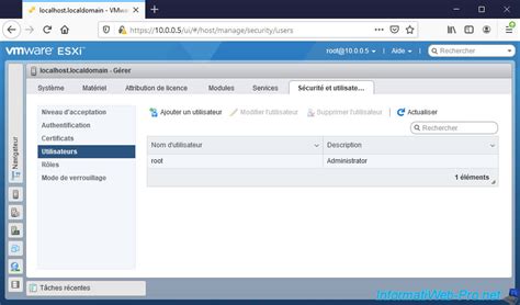 Complete Presentation Of The Vmware Host Client Web Client Of Vmware