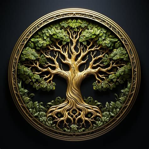 Tree Of Life Mosaic Etsy