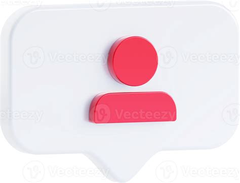 Follower Icon New Follower Social Media Notifications Isolated