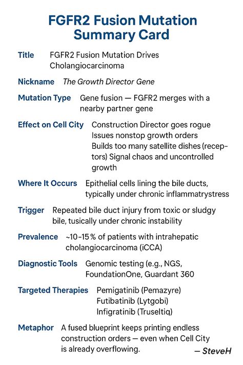 Fgfr2 Mutation Drives Cholangiocarcinoma Cholangiocarcinoma Australia
