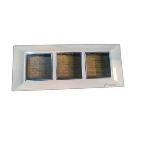 White 6 Module Switch Plate At Rs 40 Piece In New Delhi Id 2849826823148
