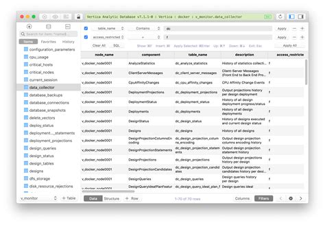 The Best Gui Client For Vertica Database On Mac Tableplus Tableplus