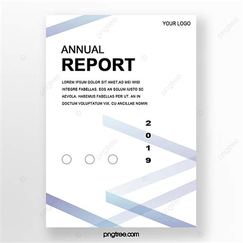 2019 기업 연차 보고서 템플릿 Psd 다운로드 디자인 자료 다운로드
