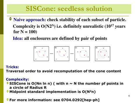 PPT Study Of SISCone A Seedless Infrared Safe Cone Jet Algorithm