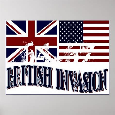 British Invasion Poster