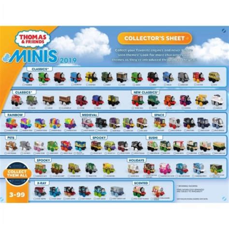 Thomas And Friends Minis Train Engines 6 Pack Wave 2 Bag Party Favor T