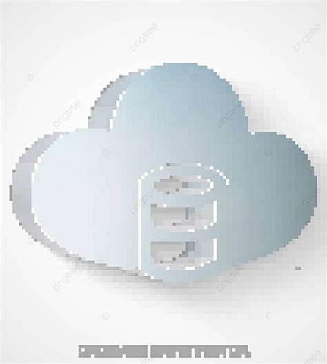 Iconic Programming 3d Metal Database With Cloudeps 10 Vector Design Vector Chrome Design