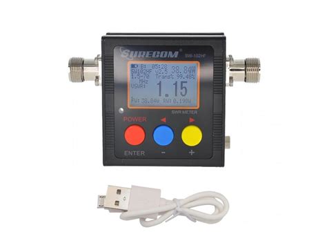 Newest Surecom Sw 102hf 1 5 70mhz V S W R Power And Swr Meter 120w So 239 Connectors Alafone