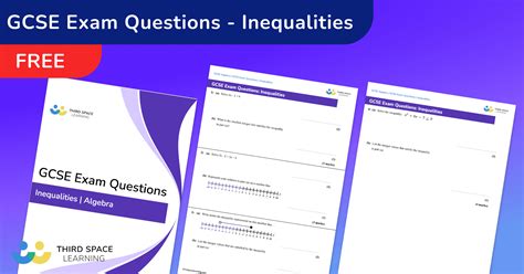 Inequalities Exam Questions Gcse Maths [free]