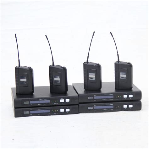 Trantec 4 Way S4000 Beltpack Radio Mic System Ultra Light And Sound