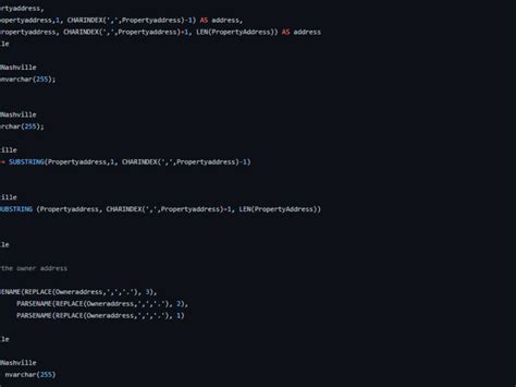 A Clean Data That Is Consistent Valid And Accurate Using Sql Upwork