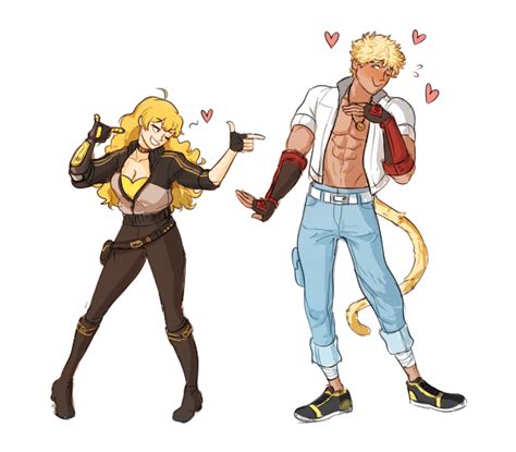 Sun X Yang By Dashingicecream Rwby Know Your Meme