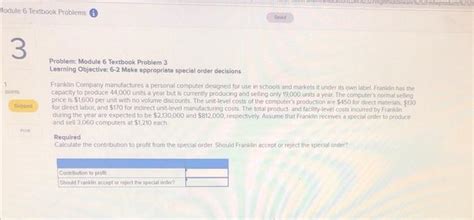 solved problem module 6 textbook problem 3 learning