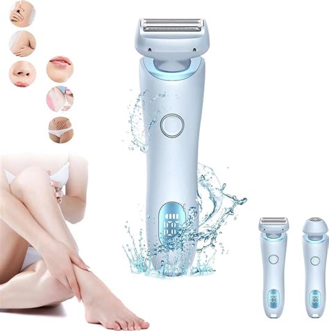 Solys Smooth Shave Razor Lady Shaver For Women 2 In 1 Waterproof