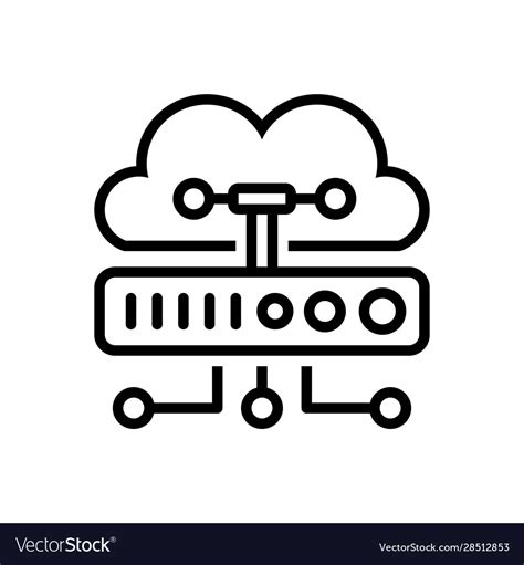Cloud Computing Royalty Free Vector Image VectorStock